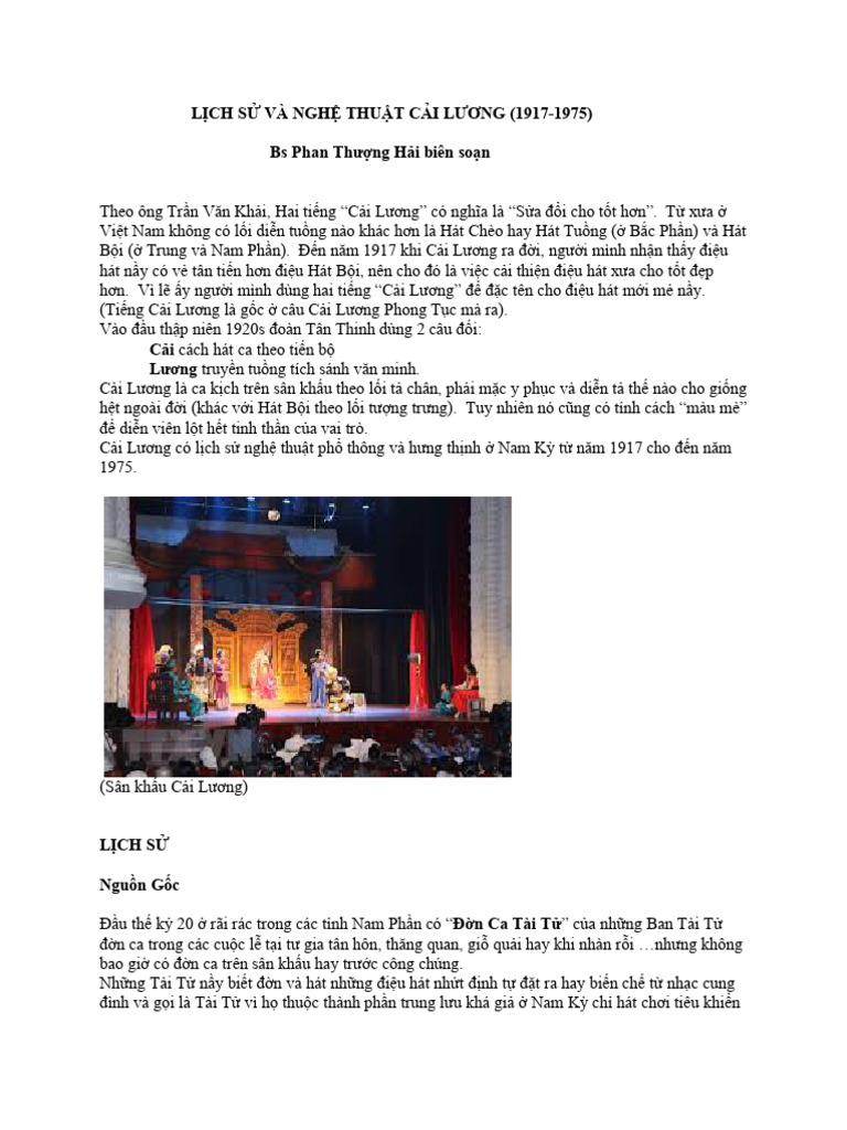 L Chs Và NGH Thu TC Il NG (1917-1975) Bs Phan TH NGH I Biên So N | PDF