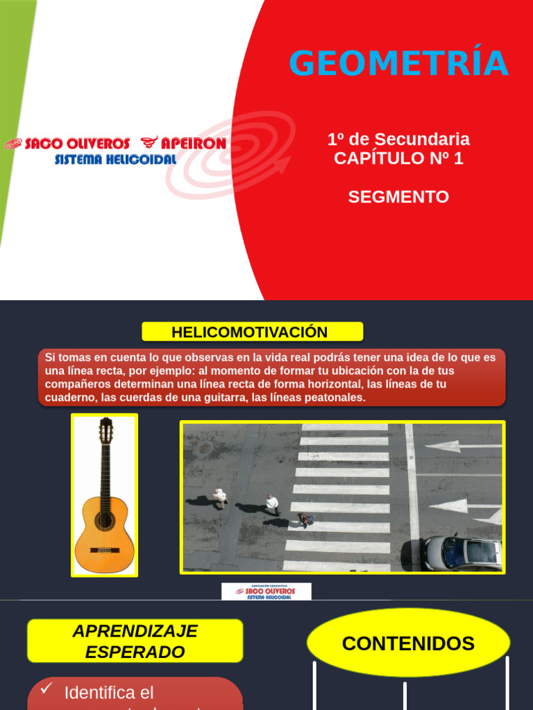 Capítulo 1 Segmento | PDF | Geometría | Geometría euclidiana