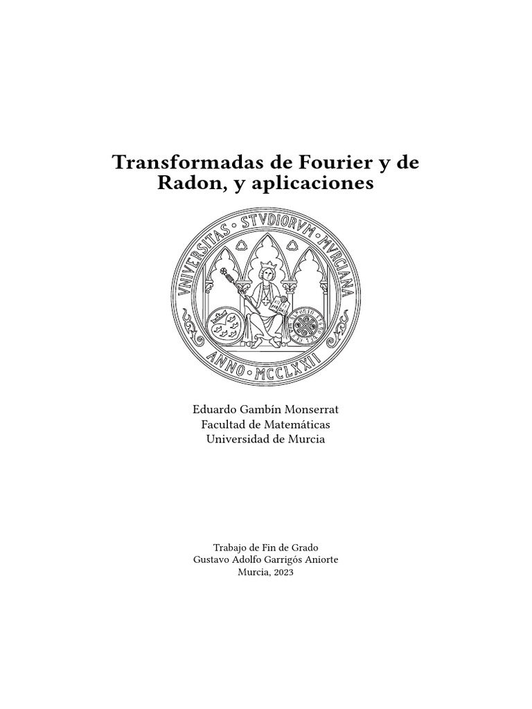 Gambin TFG 8junio2023 | PDF | Distribution (Mathematics) | Derivative