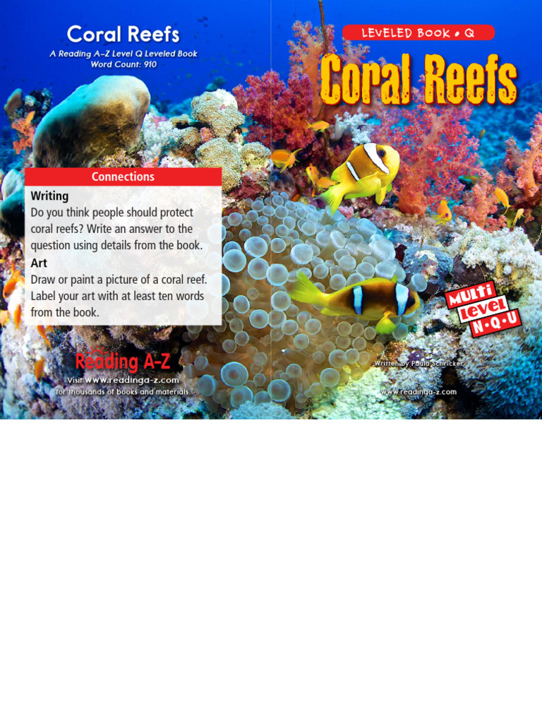RAZ - Q - Coral Reefs - BookDS | PDF | Coral | Coral Reef