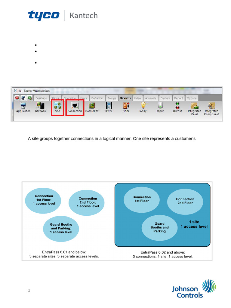 EntraPass Site Configuration Guide | PDF | Computer Networking ...