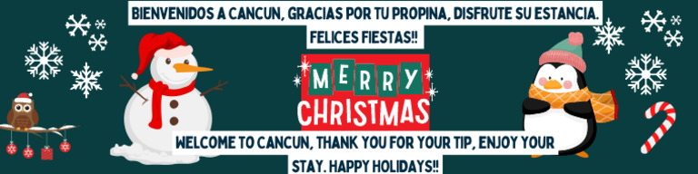 Merry Christmas Google Classroom Header in Red Green Cute Style.pdf | PDF