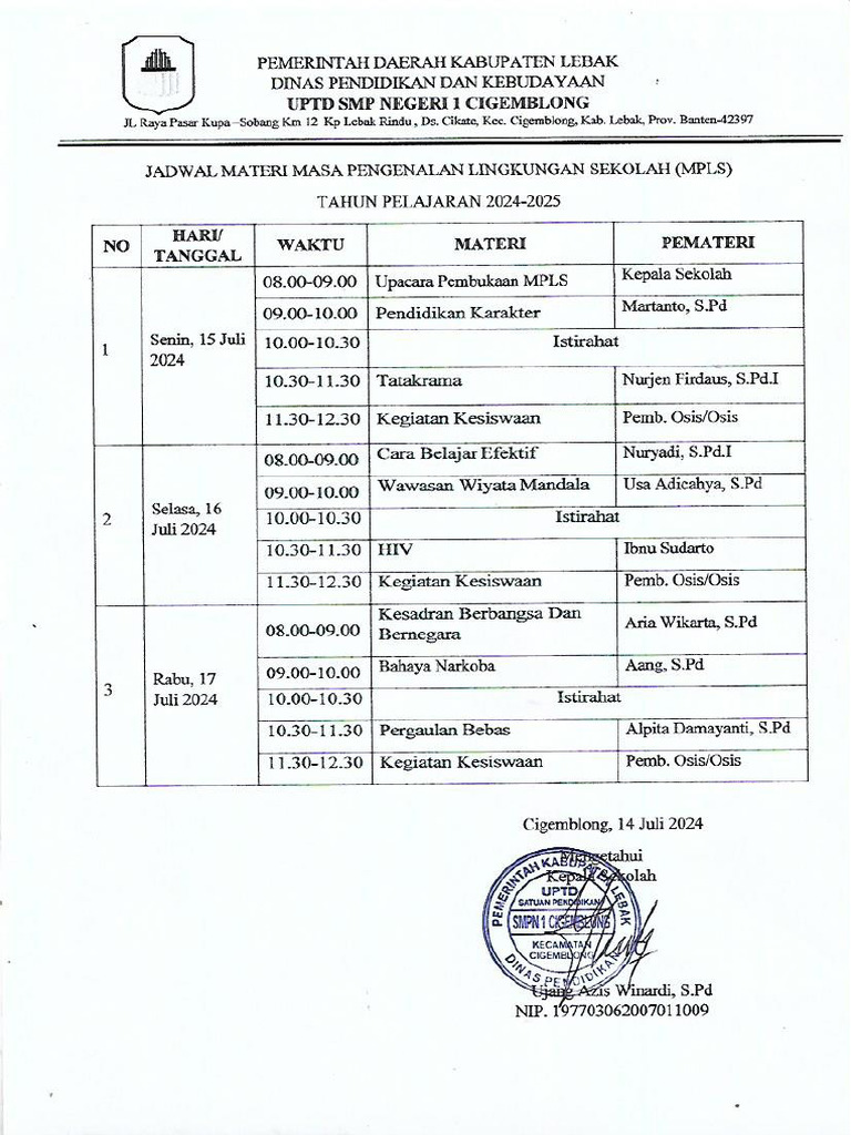 Jadwa Mpls 2024 | PDF