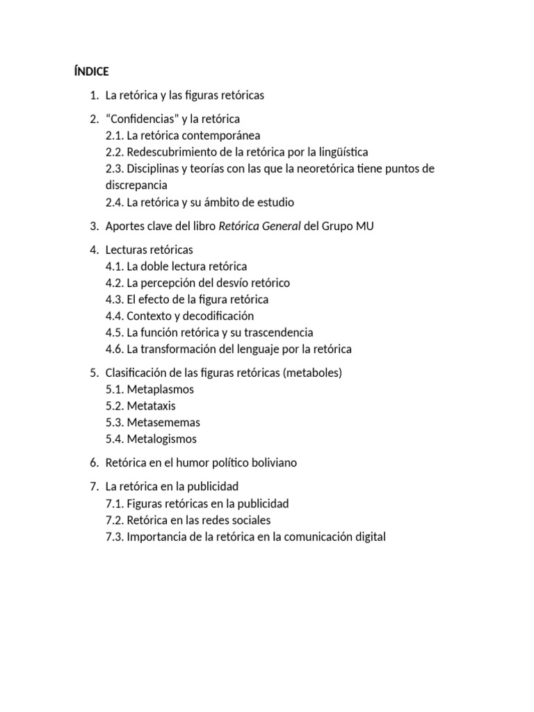 Retórica: Teoría y Aplicaciones Prácticas | PDF