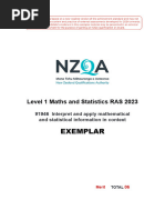 Level 1 Mathematics and Statistics | PDF | Mathematics | Statistics