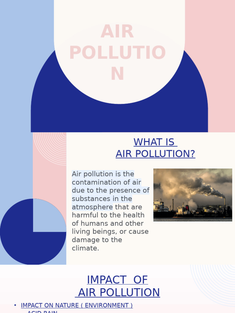 Understanding Air Pollution and Its Effects | PDF