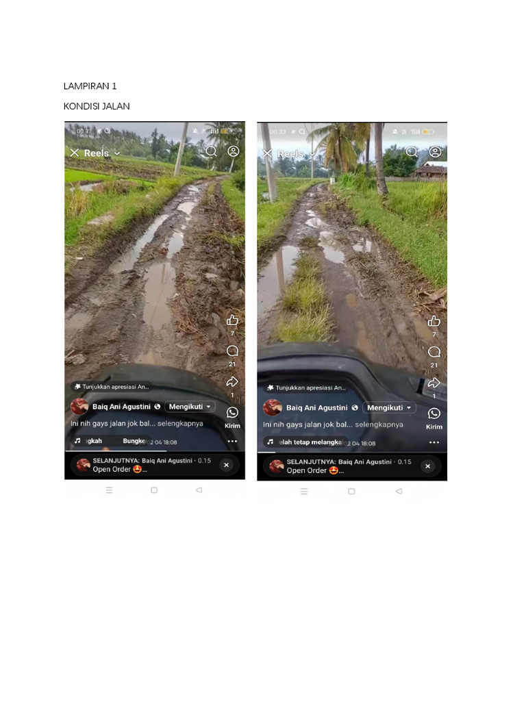 Jalan Rusak TPS3R | PDF