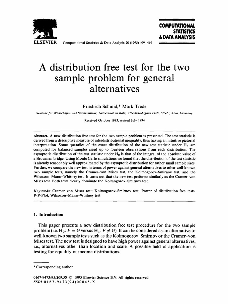 1 s2.0 016794739592844N Main | PDF | Quantile | Statistics