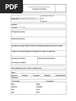 VOR Template | PDF
