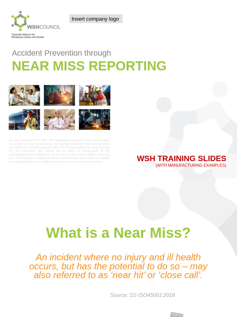 Near Miss Reporting - MFG | PDF | Safety | Workplace