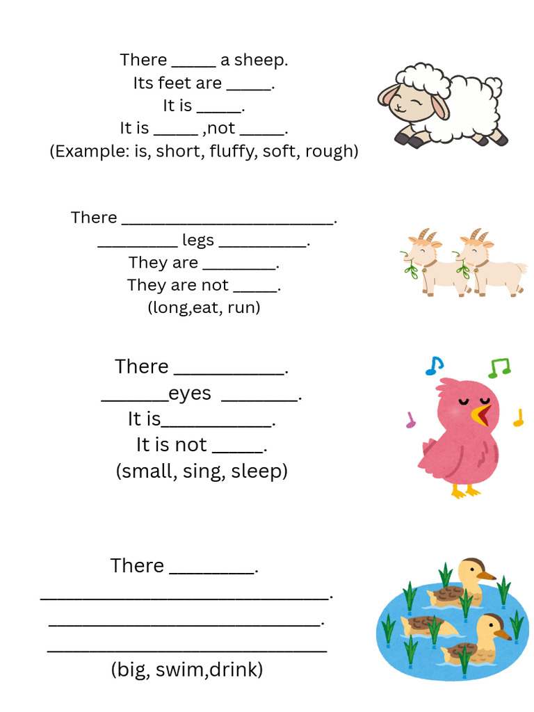 P1 Singular and Plural Exercise | PDF