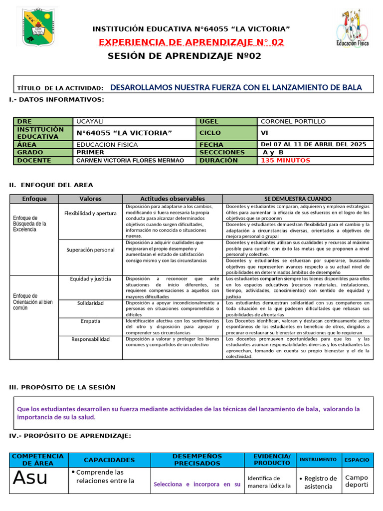 Sesion #Bala | PDF | Enseñando | Aprendizaje
