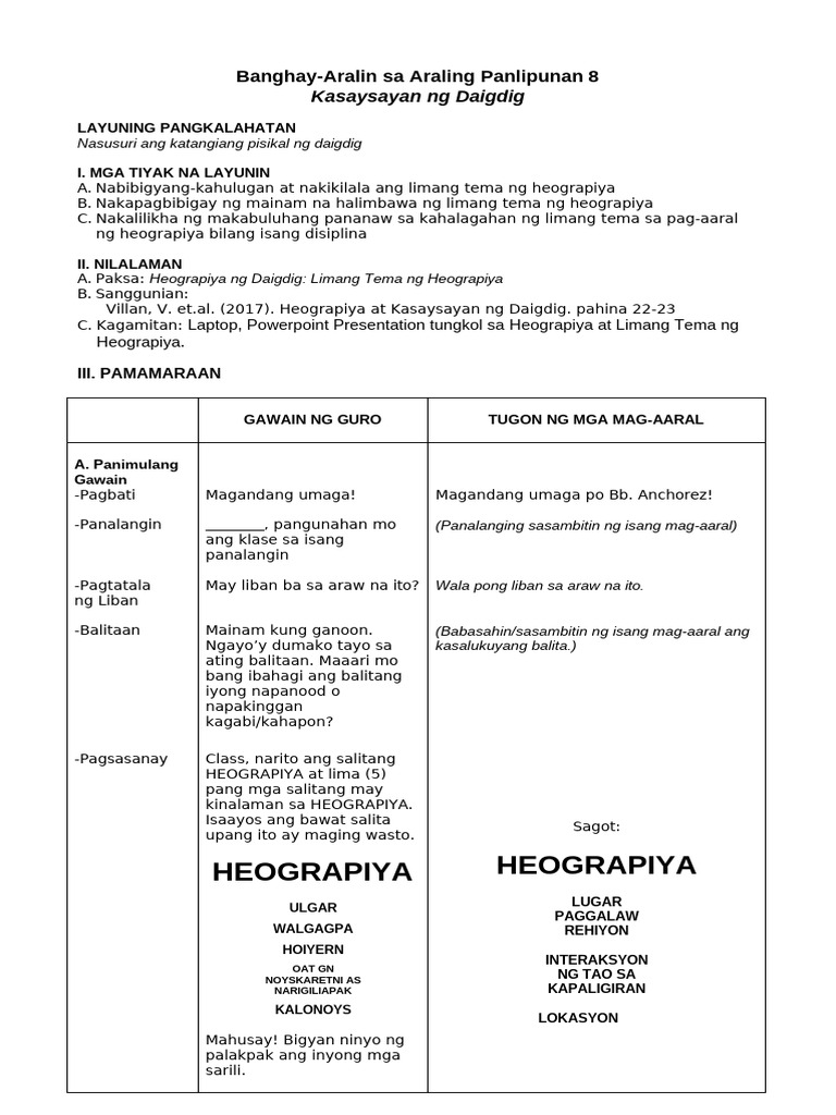 Lesson Plan AP | PDF