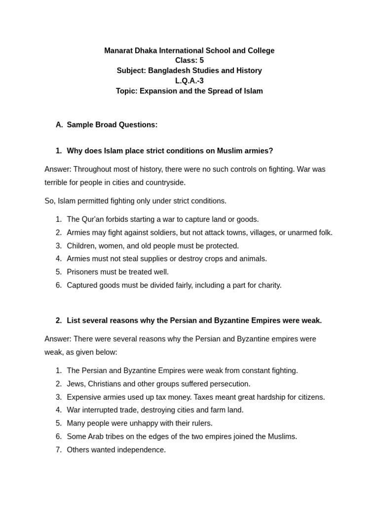 Expansion and The Spread of Islam | PDF | Mosque | Al Andalus