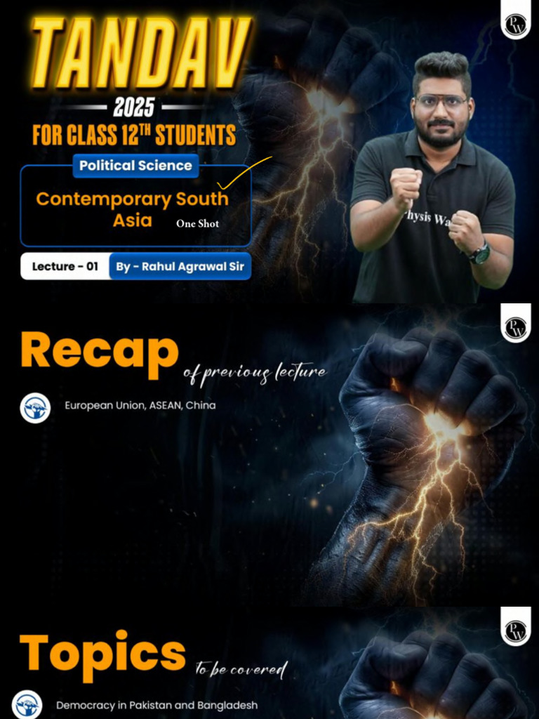 Contemporary South Asia Class Notes Tandav 202567907db55c032ba0691fcb70 ...