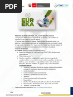 Tríptico Exposición de Proyectos Eureka 2023 | PDF