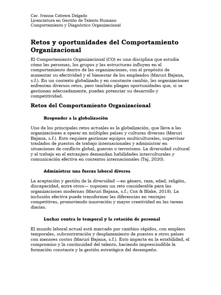 Car. Ivanna Cabrera Delgado - Comportamiento y Diagnóstico ...