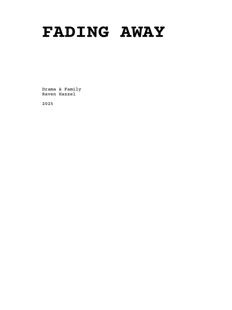 Fading Away | PDF