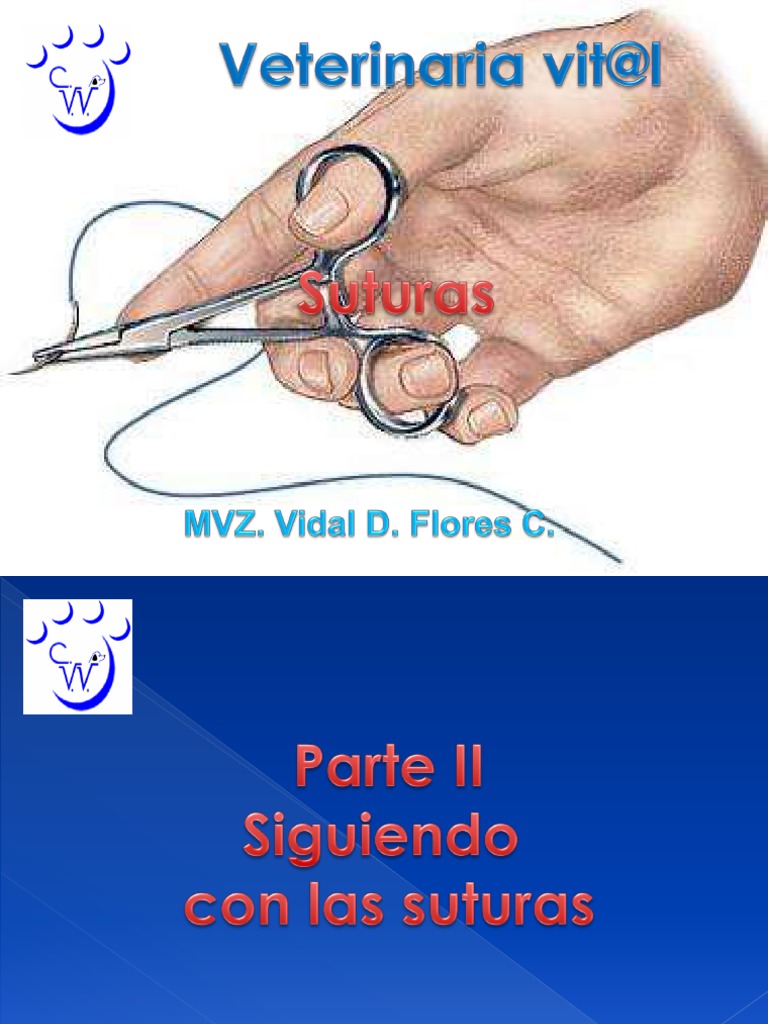 Tipos de Suturas II | Descargar gratis PDF | Herida | Sutura Quirúrgica