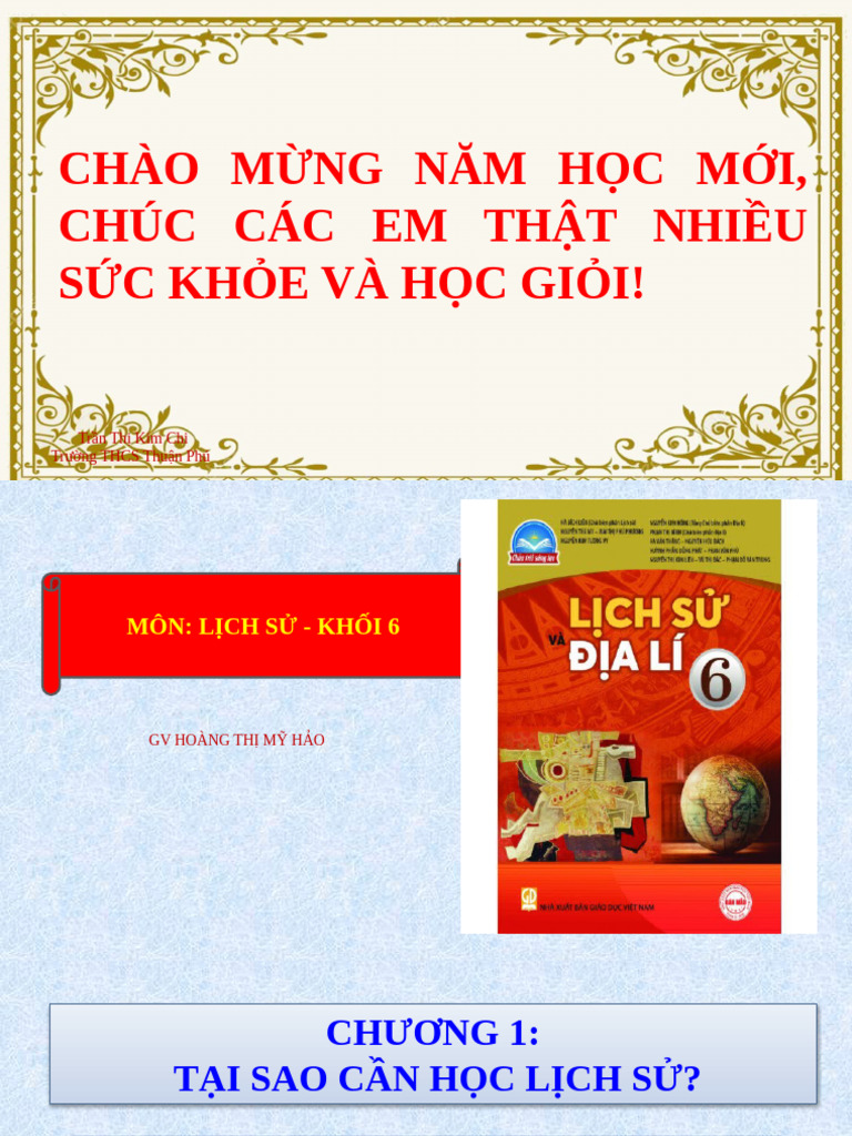 CTST Bai 1 Lich Su La Gi | PDF