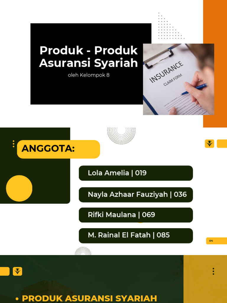 Produk Asuransi Syariah dan Manfaatnya | PDF