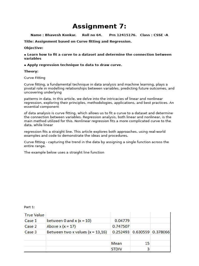 Assignment 7 | PDF