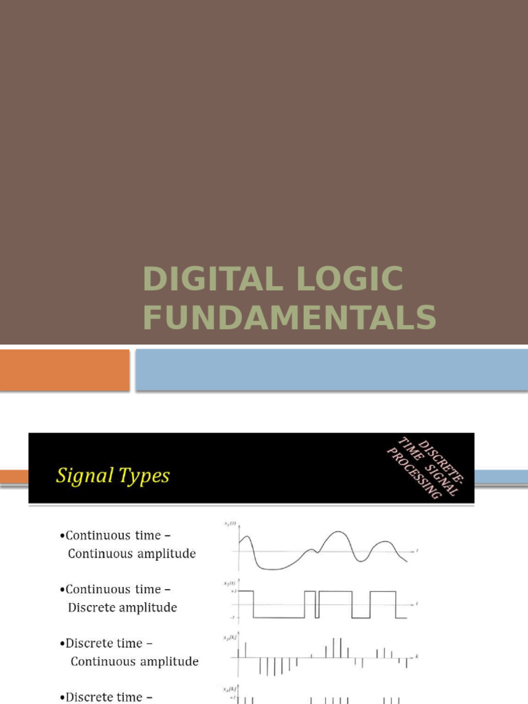 Digital Logic Fundamentals - Intro | PDF