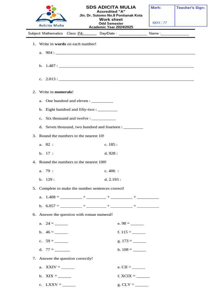 Unit 2 - Work Sheet Math | PDF | Chess Theory | Chess