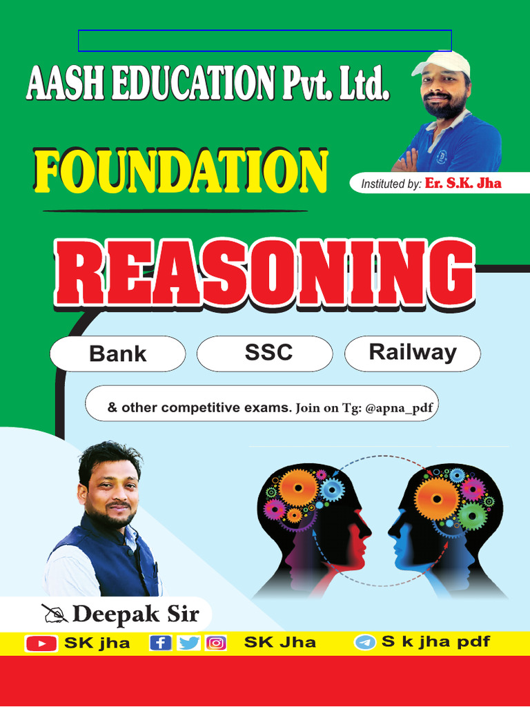 SK Jha Sir Reasoning | PDF