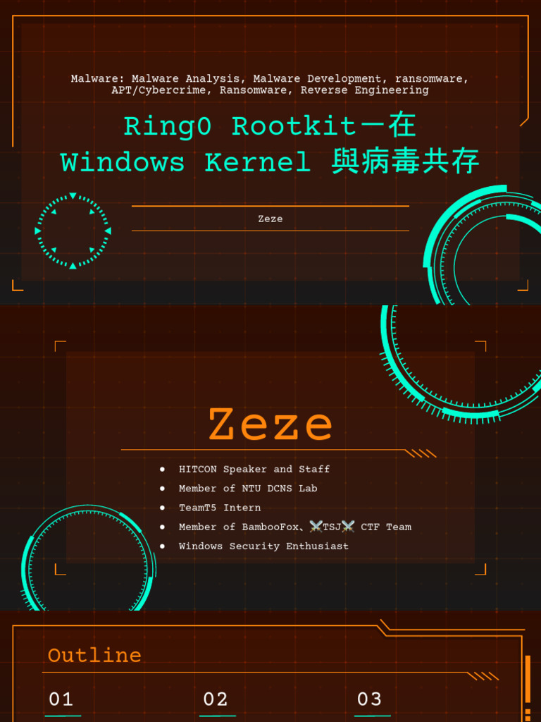 Ring0 Rootkit－在 Windows Kernel 與病毒共存 | PDF | Antivirus Software | Malware