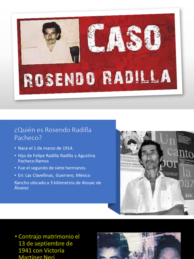 Rosendo Radilla Pacheco | PDF | Violación | Justicia