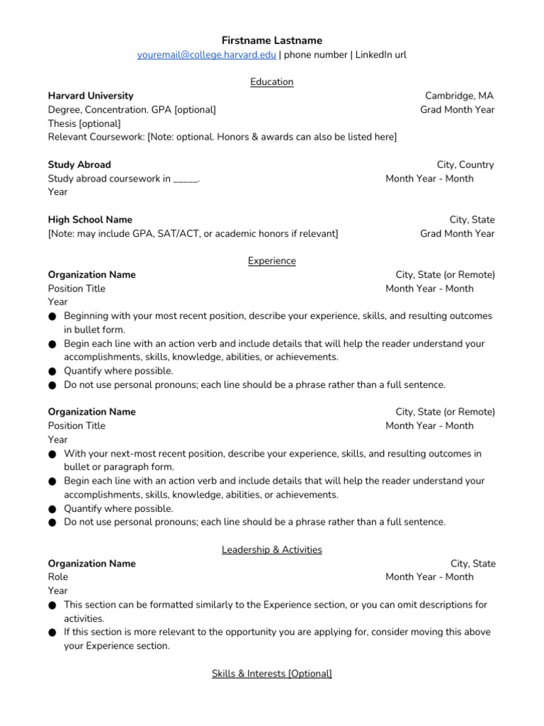 MCS Resume Template (Bullet Points) | PDF | Linguistics | Learning