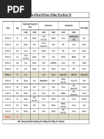 Annual Leave Schedule 2025 | PDF