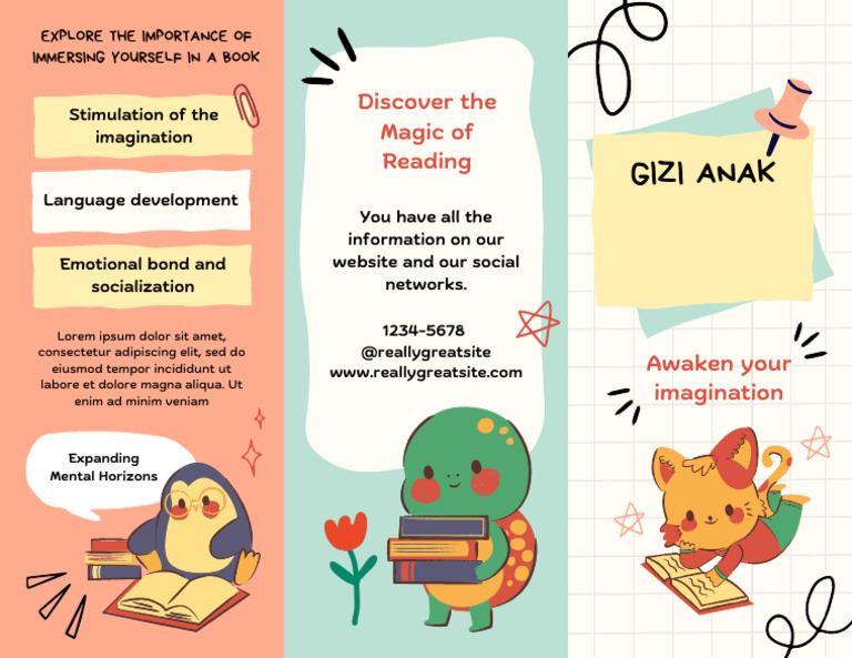 The Importance of Reading Brochure 2 | PDF