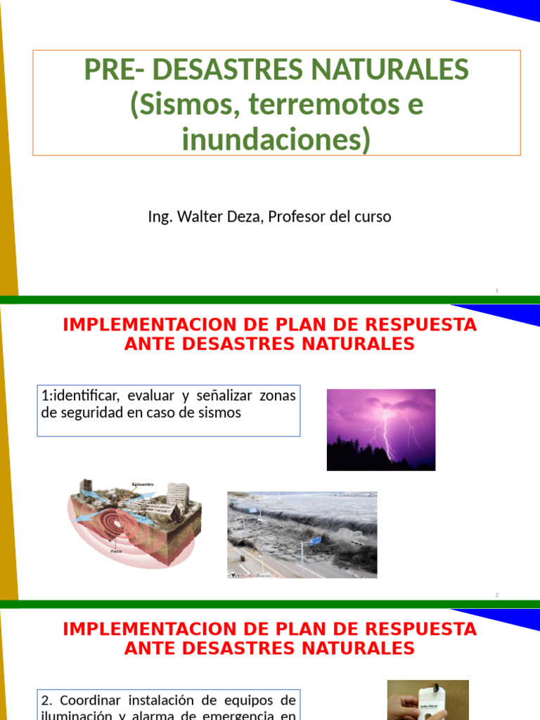 Diapo_5.7 Pre Desastres Naturales | PDF