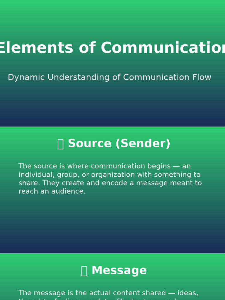 Vibrant Morph Communication Presentation | PDF
