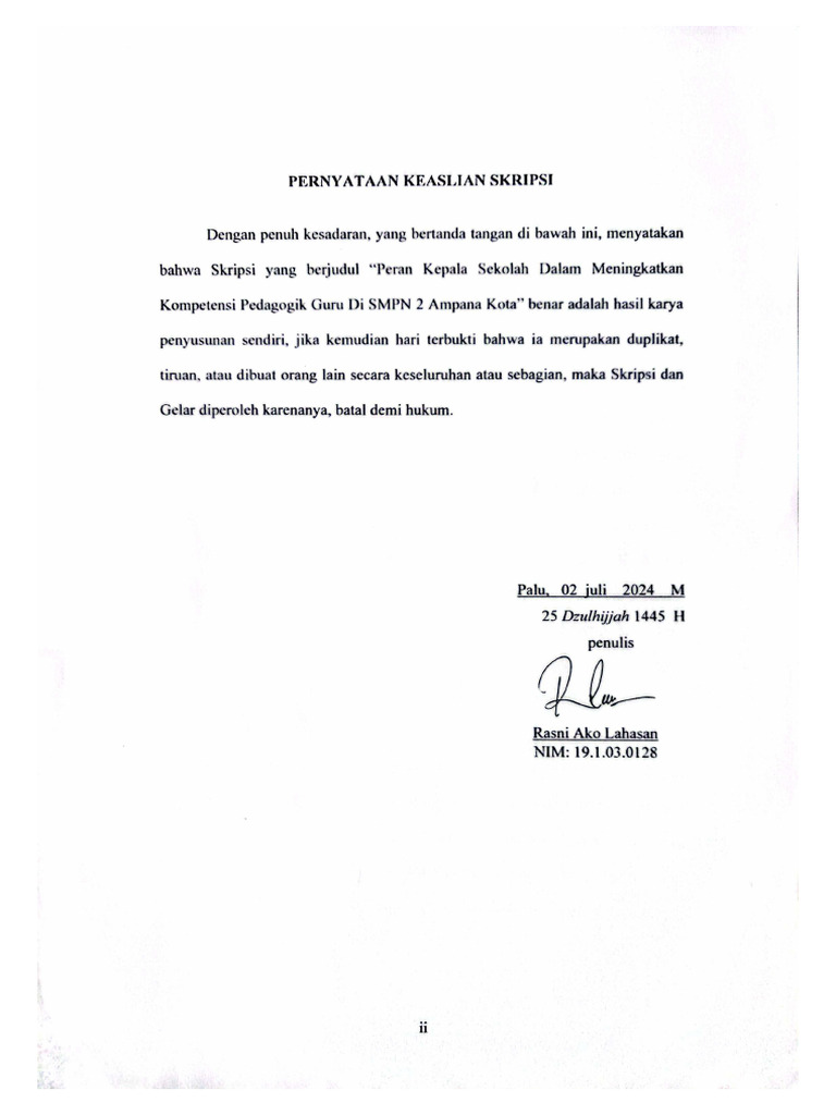 Rasni Ako Lahasan 1. | PDF