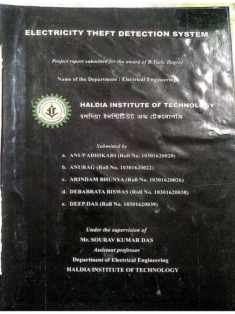 Sample Project Report Template | PDF