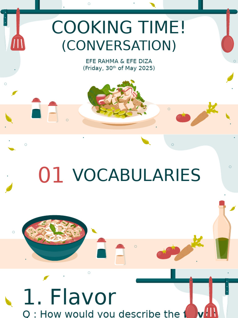 SD - Cooking Time Conversation (30!05!2025) | PDF