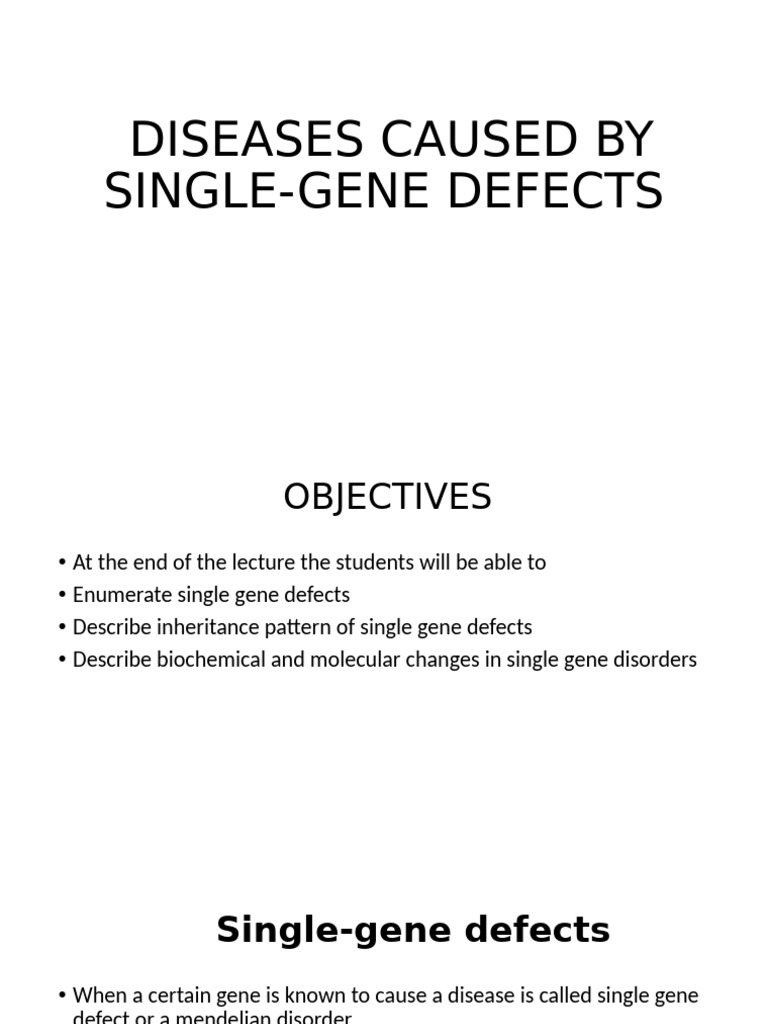 3 Inheritance Pattern of SGD | PDF | Genetic Disorder ...