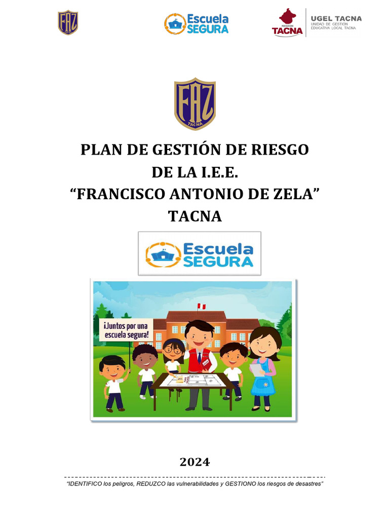 Plan de GRD 2024 | PDF | Radiación | Temblores