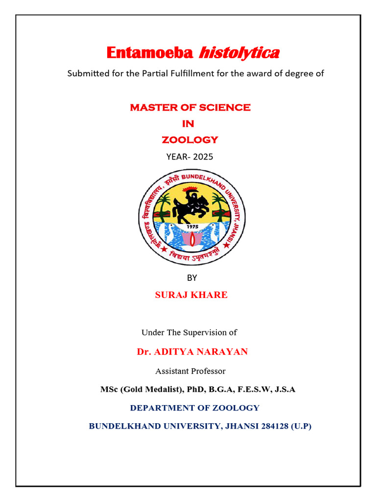 Histolytica Dissertation Complete | PDF | Ulcerative Colitis | Biology