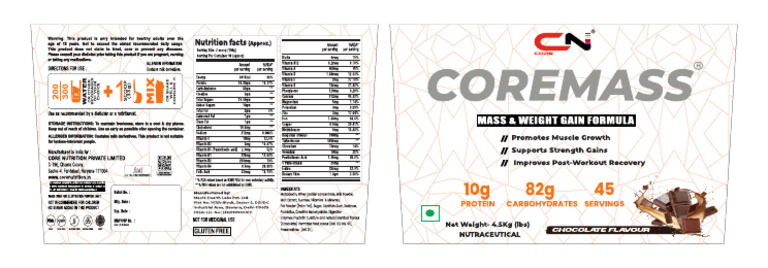 Core Mass 4 KG Bucket Curve File | PDF
