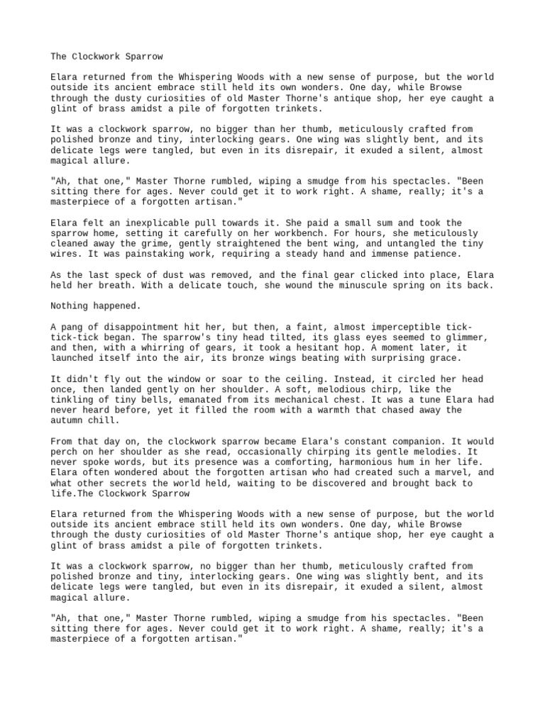 The Whispering Woods | PDF