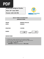 Math p6 Questions From Nesa | PDF | Area