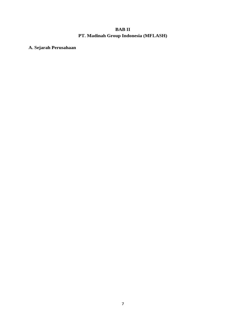 Bab II Laporan | PDF