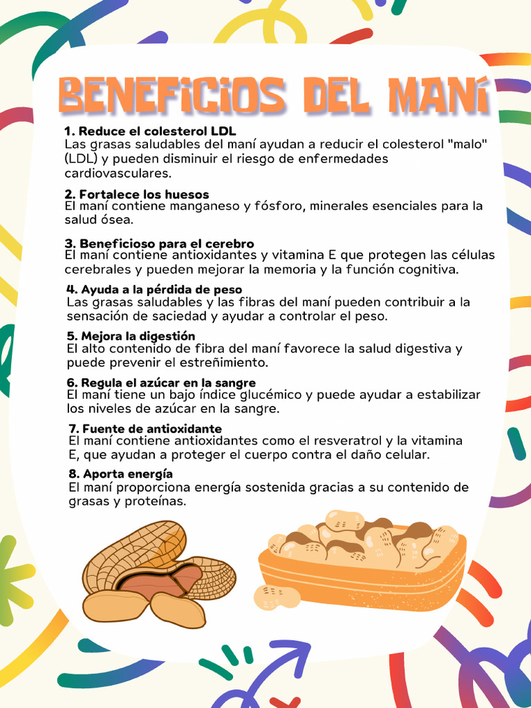 Beneficios Del Maní - 20250502 - 205940 - 0000 | PDF