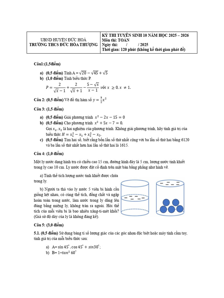 TS10_THCS Duc Hoa Thuong | PDF