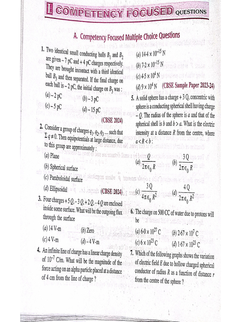 Pradeep Competency Ques Ch-01 Class 12 | PDF