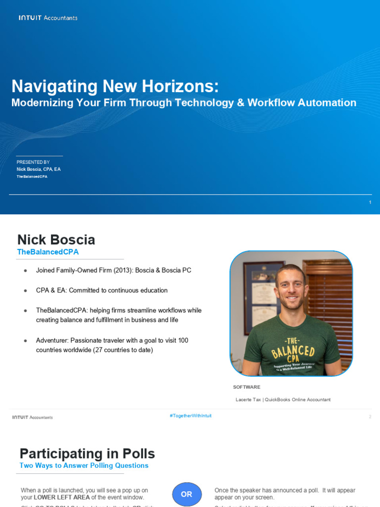 Modernizing CPA Firms with Tech Automation | PDF | Quick Books | Taxes